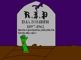 IMA ZOMBEH @ PixelJoint.com