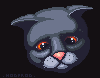 sad kitty @ PixelJoint.com